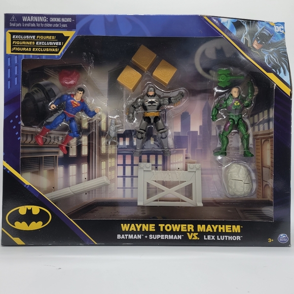 Spin Master | Toys | Dc Wayne Tower Mayhem Batman Superman Vs Lex ...